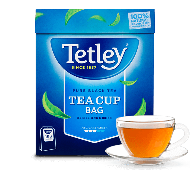 Tetley Black Tea Cup Bags | Tetley Tea Australia